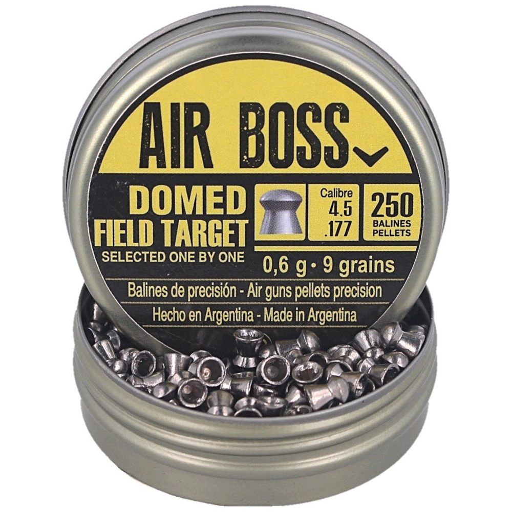 Apolo - Śrut Air Boss Domed Field Target 4.5 mm, 250 szt. 0.60g/9.0gr ...