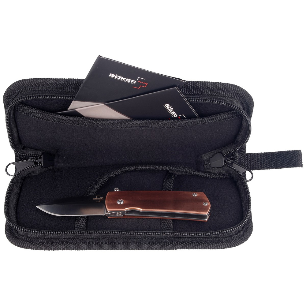 Böker Plus - Nóż automatyczny Shamsher Copper by Caston, Mojzis - (01BO362) - sklep SpecMilitaria.pl